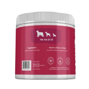 Happy Tummy Tails - Probiotics for Dogs - Boosts Digestive and Immune Health, Relieves Itchiness and Diarrhea, Supports Seasonal Allergy Relief, Contains Prebiotics, Beef Liver Flavor, 30 Scoops.