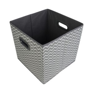 south bend components fabric cloth cube storage baskets 12x12x12 (1-pack)