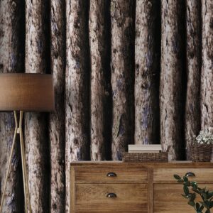 toduso wood wallpaper peel and stick wallpaper 17.3"x78.7" wood contact paper wood plank bark wallpaper 3d brown faux wallpaper vintage removable self adhesive wallpaper home decoration