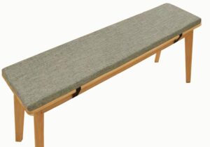 xmayods bench cushion - outdoor patio porch swing cushions, 48/40/50 inch x 12/14/16/18 inch indoor bay window seat furniture cushion, non-slip with zipper (color : #3, size : 120x30cm/47x12in)