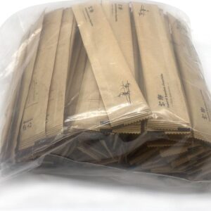 KUMINAMOJA New Disposable Bamboo Chopsticks 100 Pairs, Used By Westerners, Europeans and Americans,Foreigners, Children,Can Be Used In Chinese Restaurants, Hot Pot Restaurants，Japanese Restaurant.