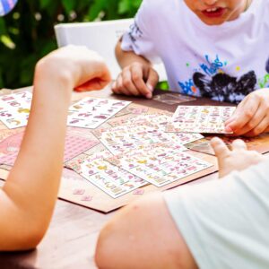 Baby Shower Bingo Games, Baby Bingo for Baby Shower, Blush Pink Floral Baby Bingo Game, Gender Reveal Games, Baby Shower Decorations Favors, 24 Players Bingo Games Cards (C04)