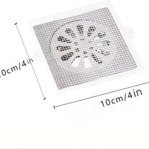 Disposable Insect Proof Floor Drain net Stainless Steel Drain Strainer for Kitchen Sink, Dishwasher and Appliances Shower Drain Hair Catcher Sticke(20pc)