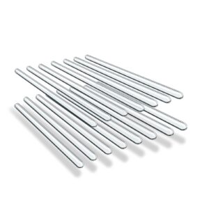 15 pack glass stirring rods: diameter 5mm length 6 inch glass stir sticks, borosilicate glass stirring rod for mixing lab