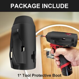 1pcs 49-16-2553 Impact Protective Boot for Milwaukee M12 Fuel 1/4in Stubby Impact Driver 2553-20 & 2552-20