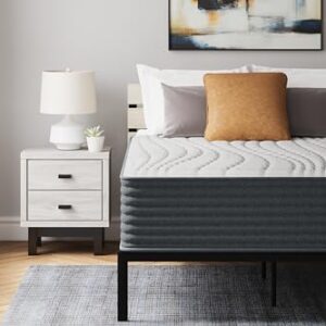 Signature Design by Ashley Hybrid 1400 14 Inch Extra Plush Gel Memory Foam Mattress with Edge Support for Pressure Relief, King