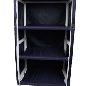 Deluxe New Era Patented 3 Nylon Material Shelves and Cover, Shelf: 20" x 25"