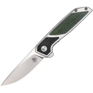 Begg Knives Diamici Linerlock Black G10 BG014, black/green