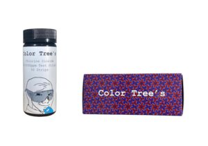 color tree's 3000ppm chlorine dioxide test strips - 50 strips - 0-3000ppm range - diy cds - oem custom clo2 test strips