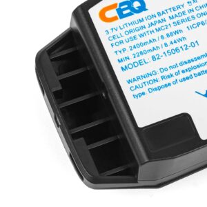 CBQ 2400mAh Replacement Battery for Symbol/Motorol'a MC2180 MC2100 MC21 MC2080 Scanners.