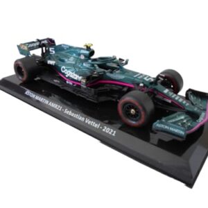 - 1/24 Model car Formula 1 Compatible with Aston Martin AMR21#5 S. Vettel 2nd Azerbaijan GP Formula 1 2021 - OR068