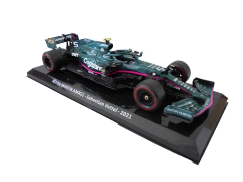 - 1/24 Model car Formula 1 Compatible with Aston Martin AMR21#5 S. Vettel 2nd Azerbaijan GP Formula 1 2021 - OR068