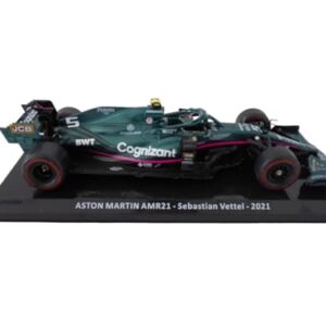 - 1/24 Model car Formula 1 Compatible with Aston Martin AMR21#5 S. Vettel 2nd Azerbaijan GP Formula 1 2021 - OR068