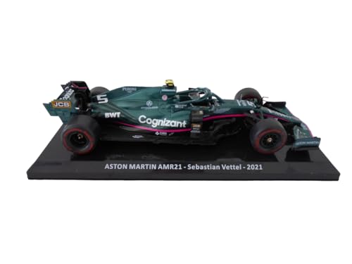 - 1/24 Model car Formula 1 Compatible with Aston Martin AMR21#5 S. Vettel 2nd Azerbaijan GP Formula 1 2021 - OR068