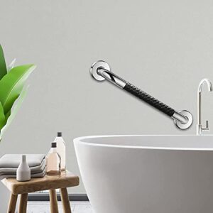 AIHEDOUJ Bathroom Grab Bar,Bathroom Safety Shower Handle with Non-Slip Grips,Towel Holder,Stainless Steel Bath Grab,Assist Safety Support Handle,for Bathroom Toilet Kitchen Stairs