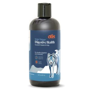 otis digestive health for dogs | ancestral and heritage probiotics - intestinal gut health support with dha and epa | healthy dog supplements | 8 fl oz