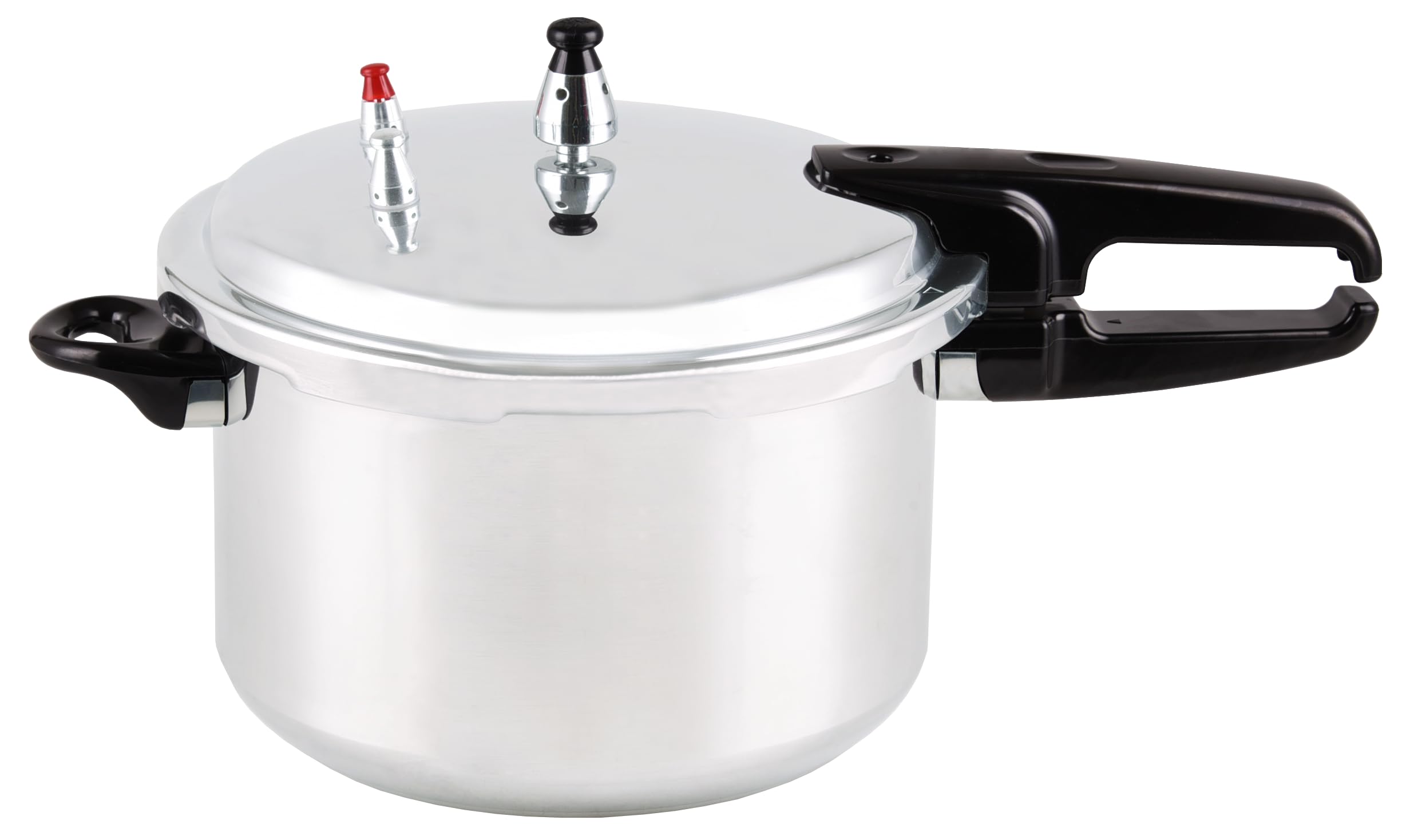 Kitchen Sense Pressure Cooker, 7.4 Quart Aluminum Stove Top Pressure Pot Cooker - Olla de Presión, Stainle steel