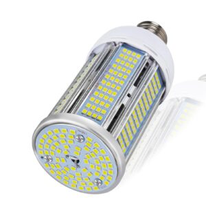 400w equivalent led corn light bulb 6000 lumen led corn bulb 50w super bright 5000k daylight white e26/e27 base led light bulb for home garage lighting garage backyard office household