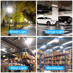 400W Equivalent LED Corn Light Bulb 6000 Lumen Led Corn Bulb 50W Super Bright 5000K Daylight White E26/E27 Base LED Light Bulb for Home Garage Lighting Garage Backyard Office Household