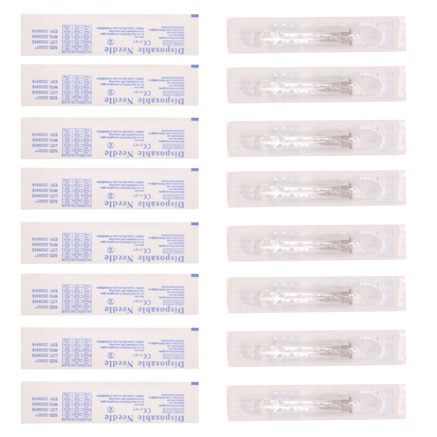 27 Gauge 1/2 Inch Needle,100 PCS Luer Lock Industrial Dispensing Accessories Needles,Individually Wrapped