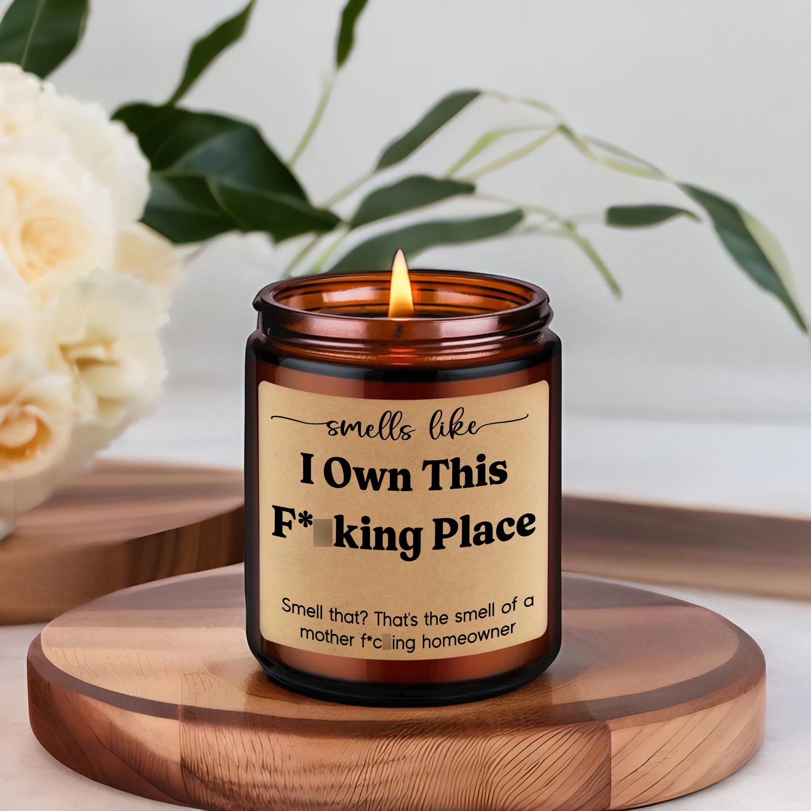 GSPY Candles, New Homeowner Gifts, Housewarming Gifts, New Home Gift, Closing Gifts for Home Buyers - Funny New House, New Apartment, House Warming Gifts for First Time Home Buyers, Women, Men