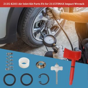 2135-K303 Air Inlet Kit and 2135 D93 Trigger Assembly For Ingersoll Rand 2115TIMAX Impact Wrench IR 2135 Impact Wrench Parts