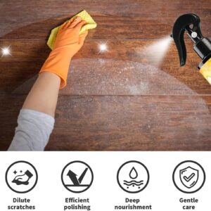 TMAIRSUS 2PCS Natural beeswax spray furniture polish,the original bees wax furniture polish and cleaner,furniture polish and cleaner spray Used to care for living rooms,kitchens,wood furniture floors