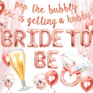 jevenis pop the bubbly she's getting a hubby banner pop the bubbly she's getting a hubby bridal shower decorations engagement party decorations bride to be decorations