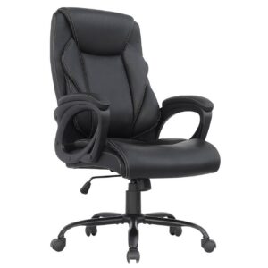 elabest comfy office chair with padded armrests,high back leather office chair,ergonomic office chair,big and tall comfortable executive office chair,computer desk chair