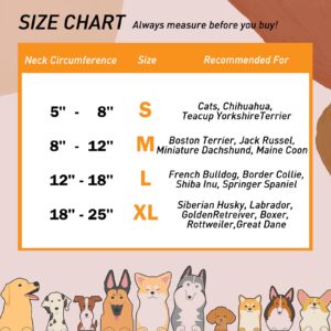 Tonqixope Inflatable Dog Collar-Soft Protective Cone for Dogs After Surgery,Dog Donut Collar Suitable for Dogs and Cats,Dog Cone Collar to Prevent Pets from Touching Stitches,Wounds,Rashes(Orange,XL)