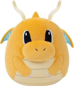 luvmemo dragon stuffed animal 16 in - plush pillow toy yellow cuddly dragon jumbo plushies yellow