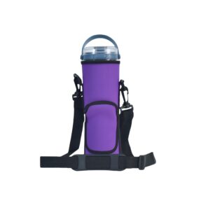 af-wan portable blender carry storage bag sleeve with shoulder strap for ninja bc151nv/bc51nv/bc151bk/bc151cr/bc151em/bc151pr/bc151wh 18oz blast portable blender (purple)