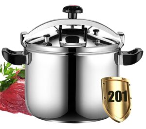 lodnexem pressure cooker 15-50 qt stainless steel, commercial very large pressure cooker, multi explosion proof large steamer cooking pressure canners, for home, commercial use,25l