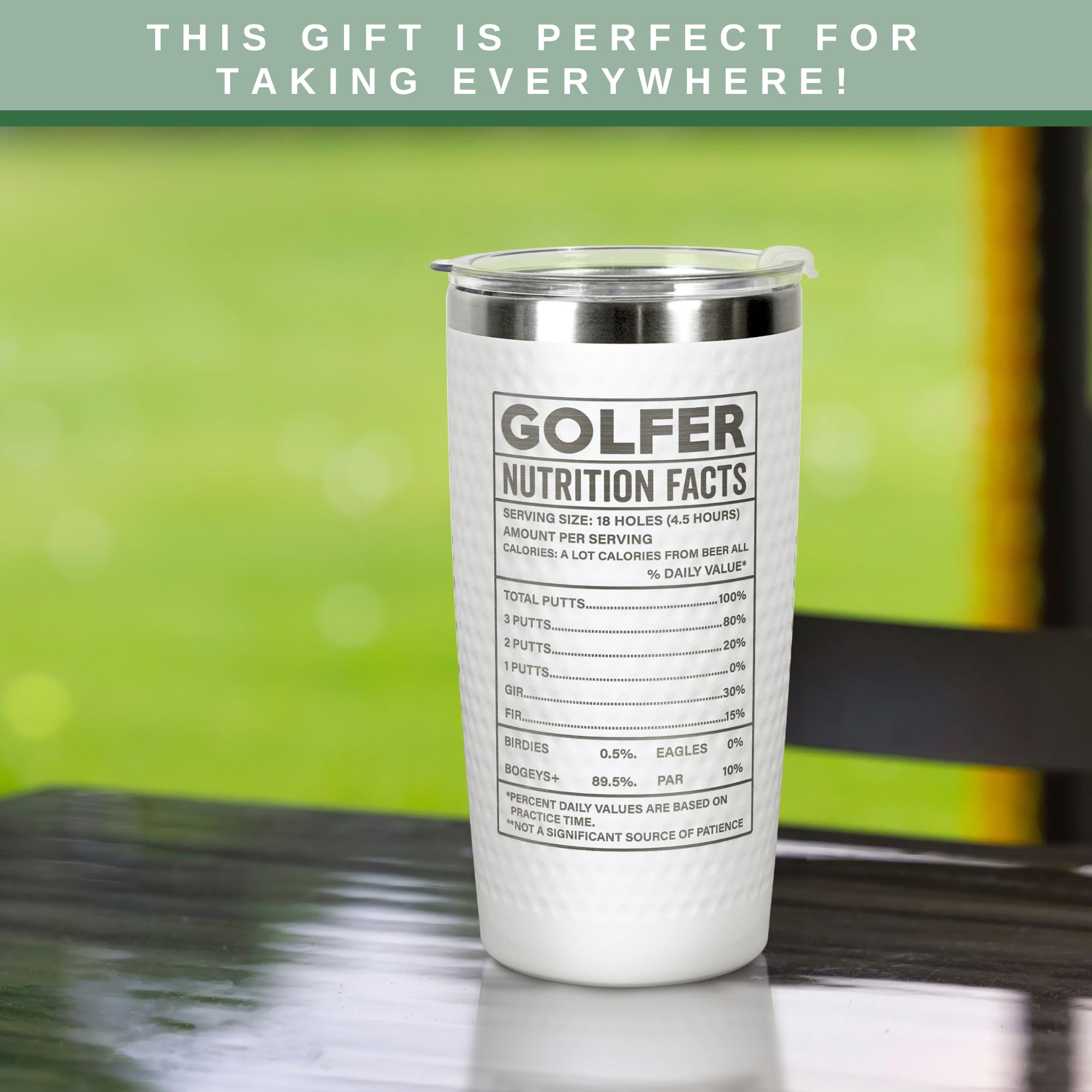 Golf Gifts for Men - Golf Christmas Gifts - Golf Gifts for Men Unique - Golf Gifts for Dad, Dad Golf Gifts - Funny Golf Gifts for Men Him, Dad Uncle, Husband Boyfriend, Golf Lovers - 20 Oz Tumbler