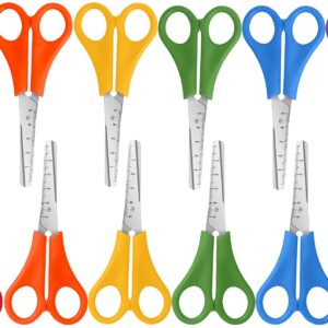 Kids Scissors Bulk of 12-Pack, Taotree 5" Kid Scissors for School Supplies, Kids Safety Scissors Art Craft Supplies, Small Scissors, Blunt Tip Scissor for Child Student Classroom Scrapbook Supplies