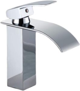 leeox waterfall faucet, washbasin single lever mixer tap, waterfall tap, bath mixer tap, single lever mixer tap, tap for bathroom, for kitchen, bathroom, washbasin mixer tap hot and cold