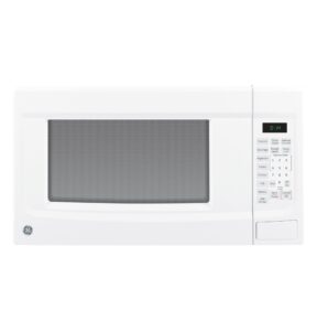 ge gcst14s1www microwave oven,1,100-watt 7 auto cooking settings, kitchen essentials for the countertop, dorm room or apartment, child-lock technology 1.4 cu. ft, white