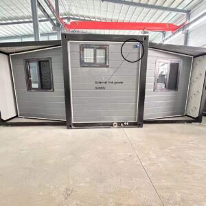 Expandable Modular House x 40ft - Portable Home with 3 Bedrooms, Kitchen, Bathroom, MH-EX3BKB