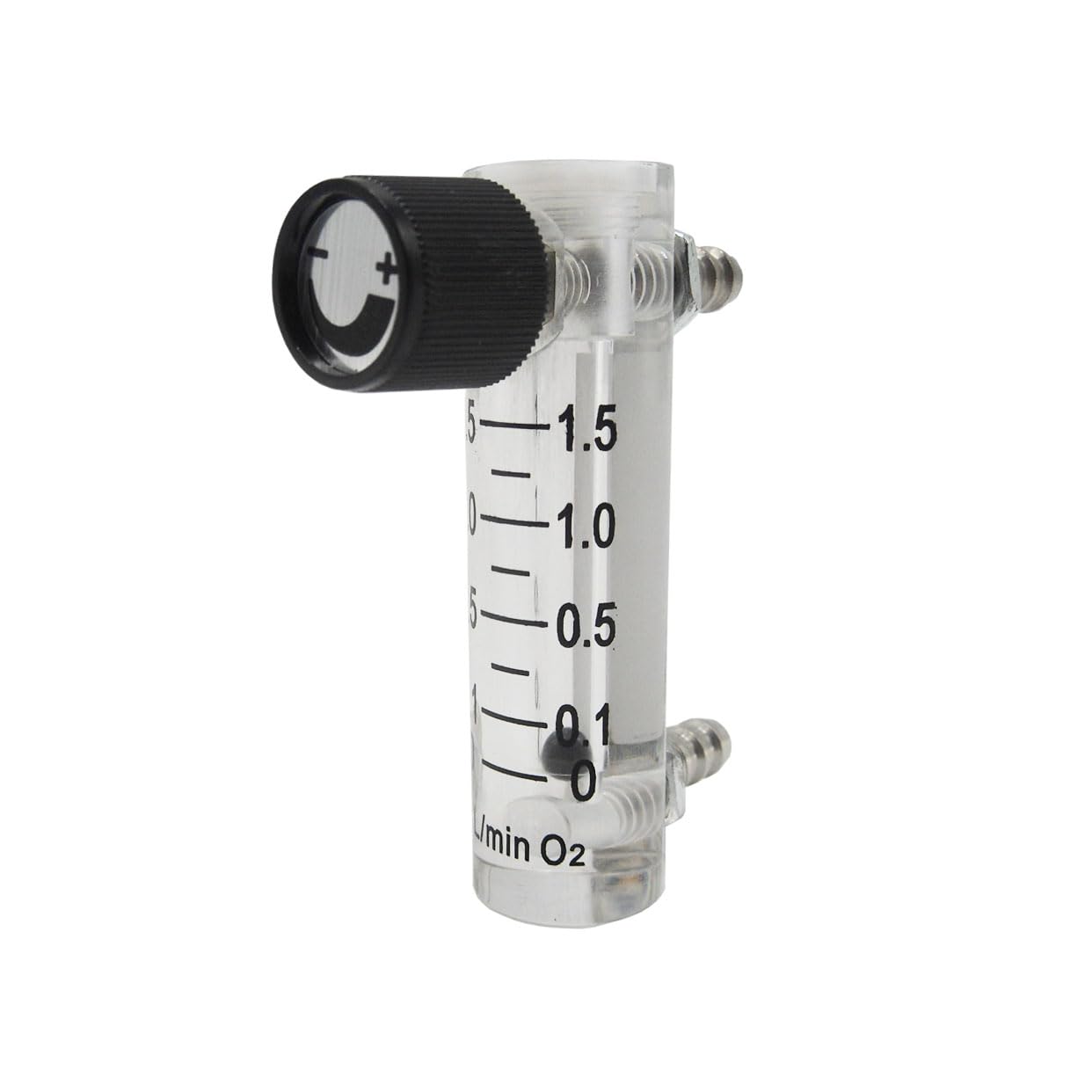 E-Found Oxygen Flow Meter 0.1-1.5LPM Flowmeter for Fluid Filtration System Oxygen Air Flowmeter Gas Regulator Acylic Flow Meter with Control Valve for Oxygen/Air/Gas