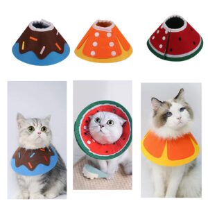 Tzxncbzxc Breathable Cats Recovery Collar Practical Adjustable Cone Collar Designed to Aid Healing After Anti Lick Collar for Dogs Anti Lick Collar for Cats Dog Collar After Anti Anti