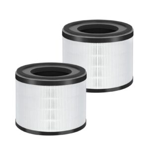 2 pack ap-s0610l replacement filter compatible with mooka ap-s0610l air purifier,3-in-1 true hepa filter, high-efficiency activated carbon air filter