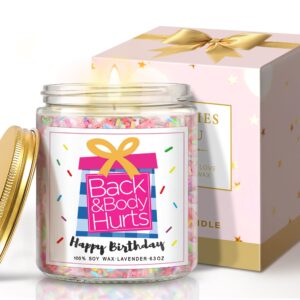 jumway birthday gifts for women birthday candle gifts funny for women men, best friend happy birthday gifts for her him