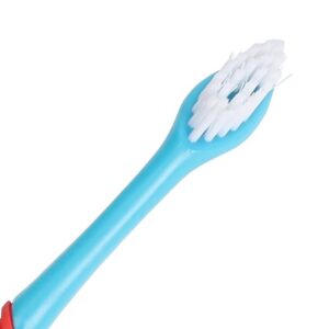 2 Pcs Dog Toothbrush 360 Degree Dog Tooth Brush, Dual Head Dog Tooth Brushing Kit Non Slip Toothbrush for Dogs and Cat Teeth Clean Pet Toothbrush Dental Care Dog Toothbrushes Puppy Tooth Brushing Kit