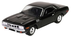 collectibles greenlight 62020-f hollywood series 41 - john wick: chapter 4 - plymouth 'cuda 1/64 scale diecast