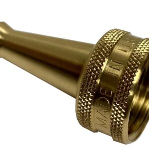 Orrco Brass High Pressure Jet Sweeper Hose Nozzle - Made in USA