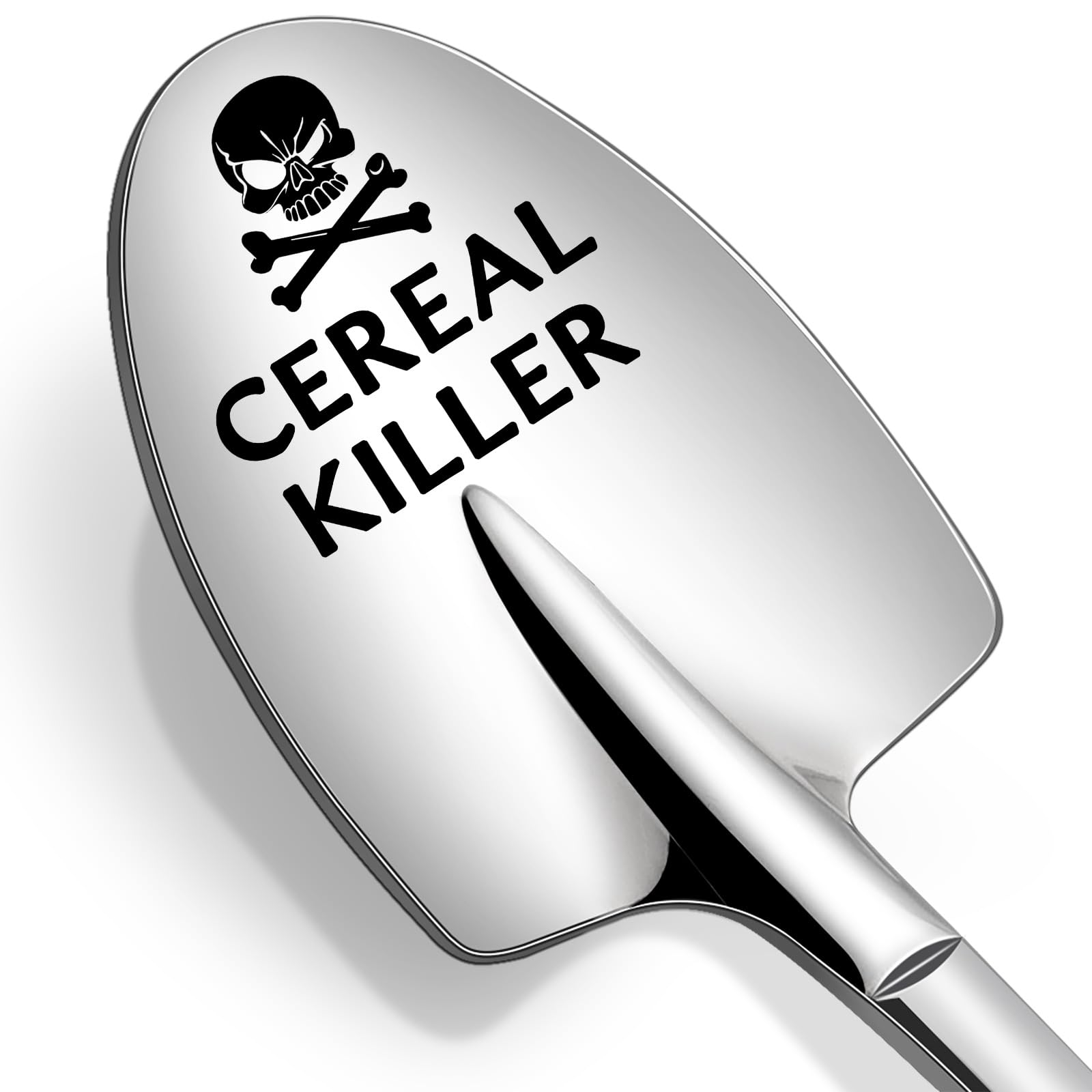 Funny Christmas Gifts for Men Stocking Stuffers, Mens Birthday Gifts for Him, Boyfriend, Husband, Unique Gifts for Dad, Grandpa, Gag Gifts Cereal Killer Spoon