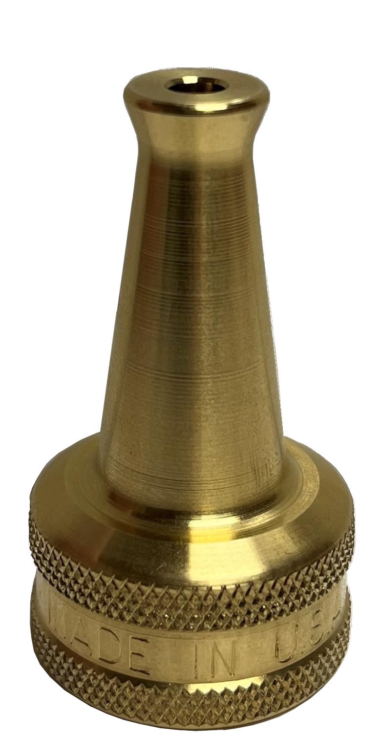 Orrco Brass High Pressure Jet Sweeper Hose Nozzle - Made in USA