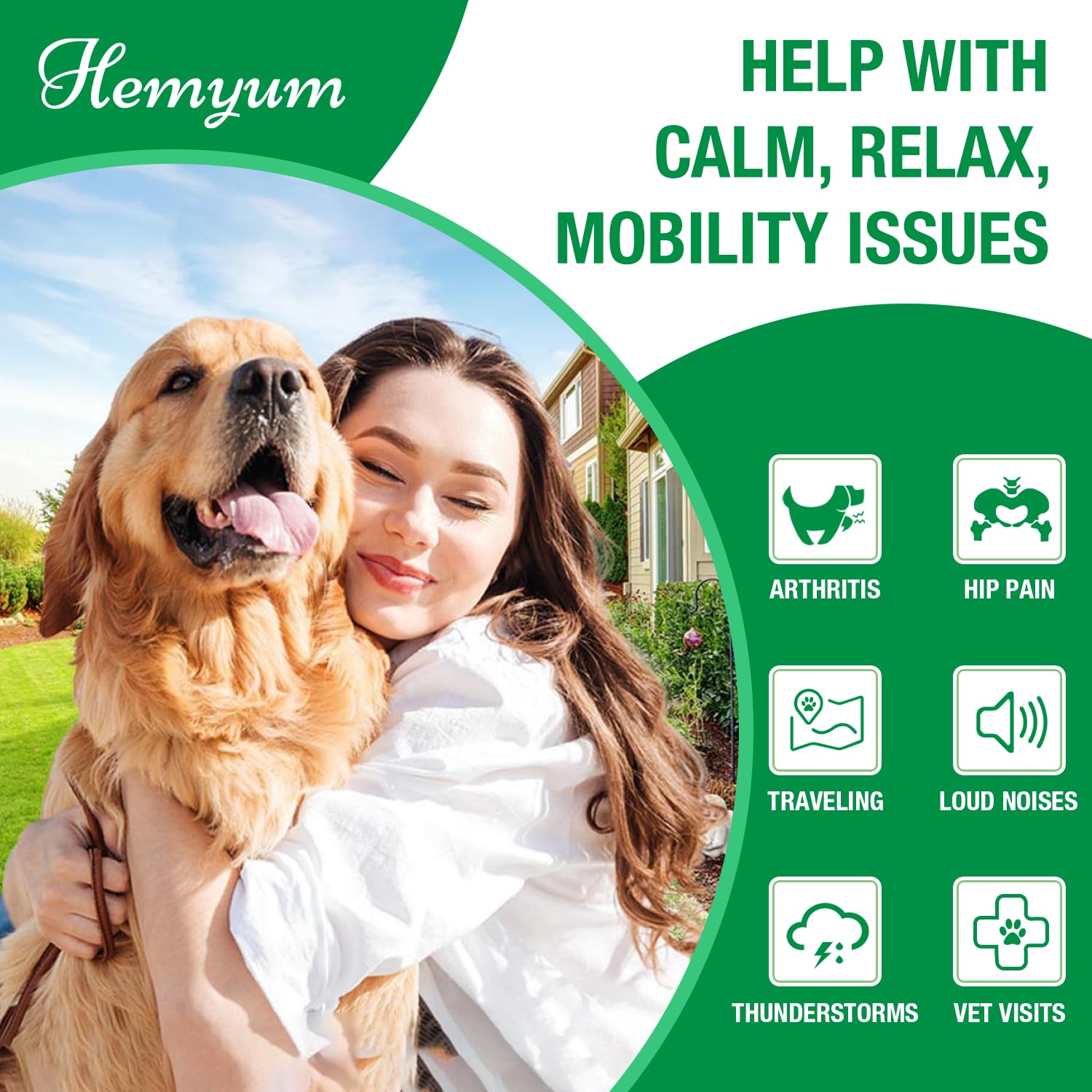 Hemyum Dog Hip & Joint Care Oil for Pet，Dogs Cats Oil Made in USA-Dog Hip & Joint Care-XQYSYEE-0422-63