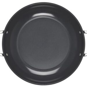 Le Creuset Essential Non-stick Ceramic Shallow Braiser with Glass Lid, 3.9 qt.​