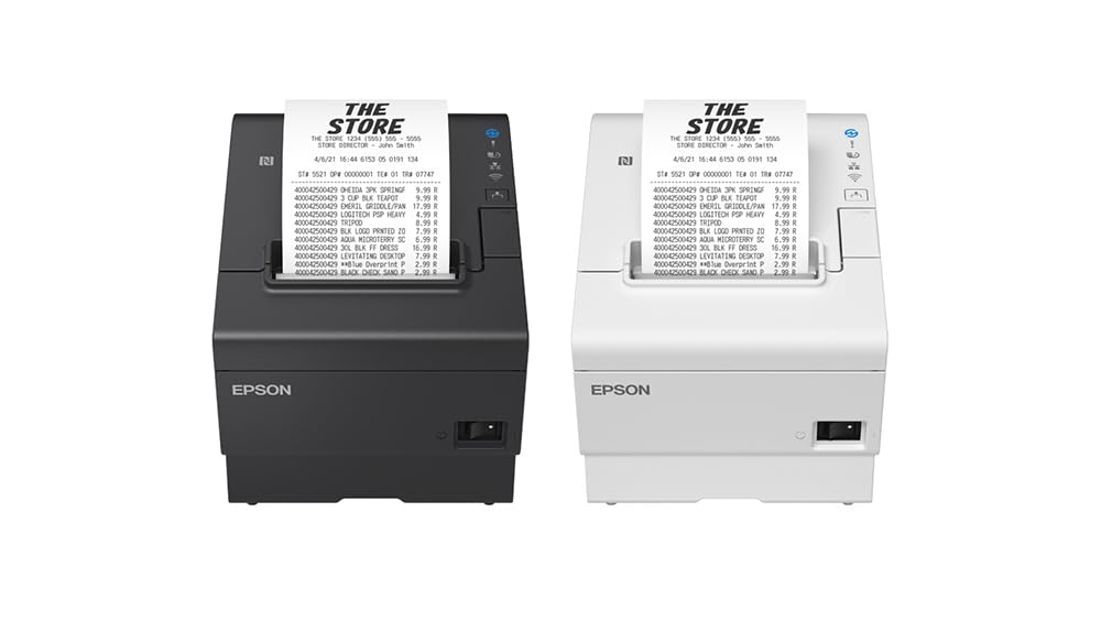 Epson TM-T88VII OmniLink Single-Station Thermal Receipt Printer C31CJ57052